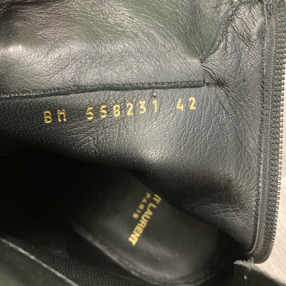 Yves Saint Laurent | Shoes | Saint Laurent Miles 3 Boot Size 42 Ysl 9 ...